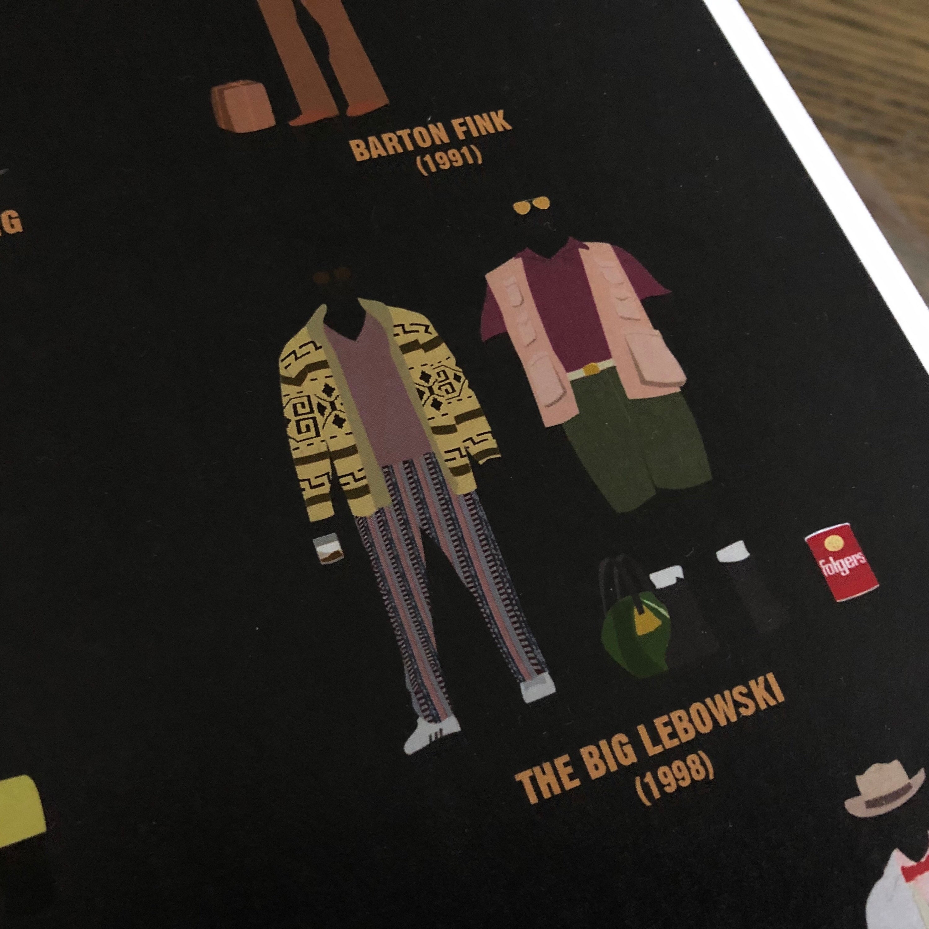 The Films of the Coen Brothers Poster an Illustrated Guide - Etsy UK