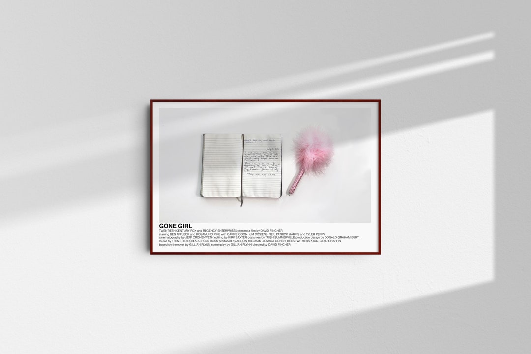 Gone Girl Poster (david Fincher, 2014) [alternative Movie Poster ...
