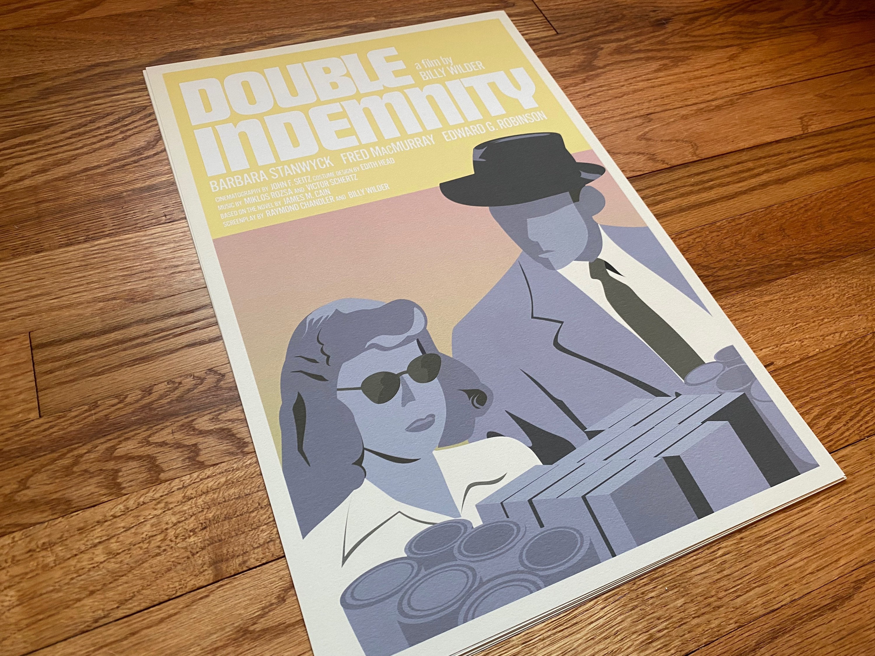Double Indemnity Poster