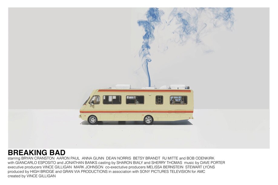 Breaking Bad Rv Poster