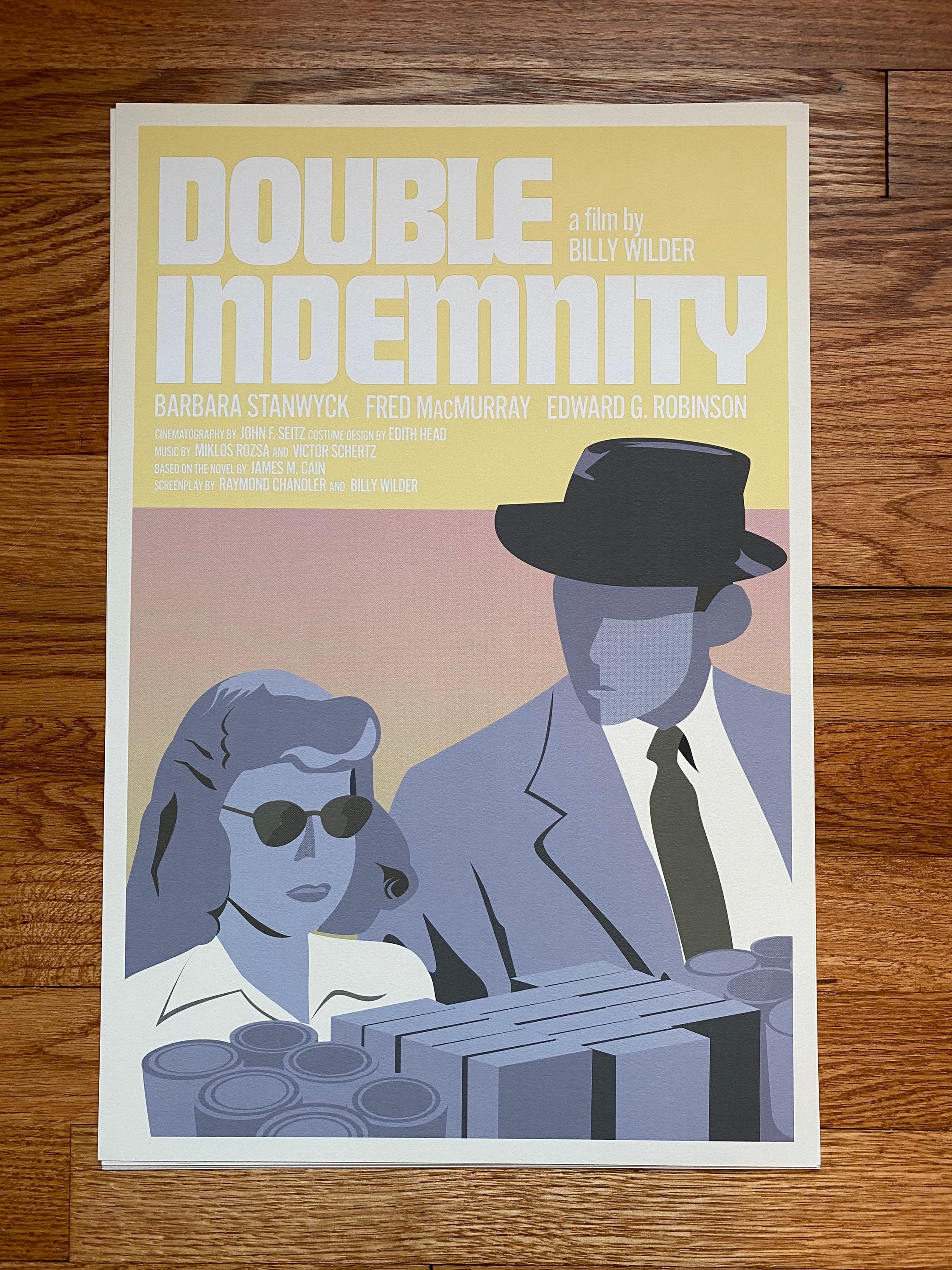 Double Indemnity Poster