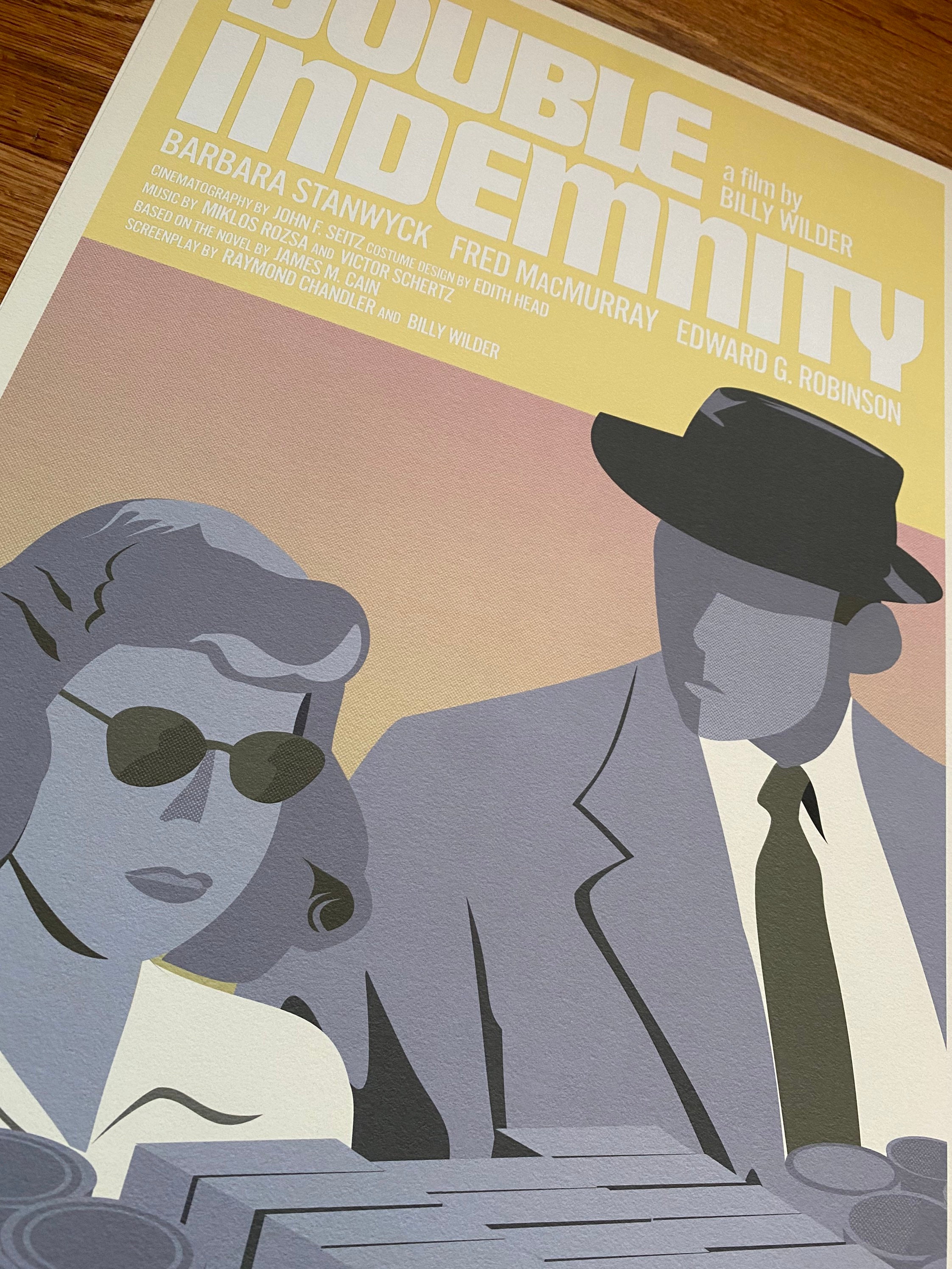 Double Indemnity Poster