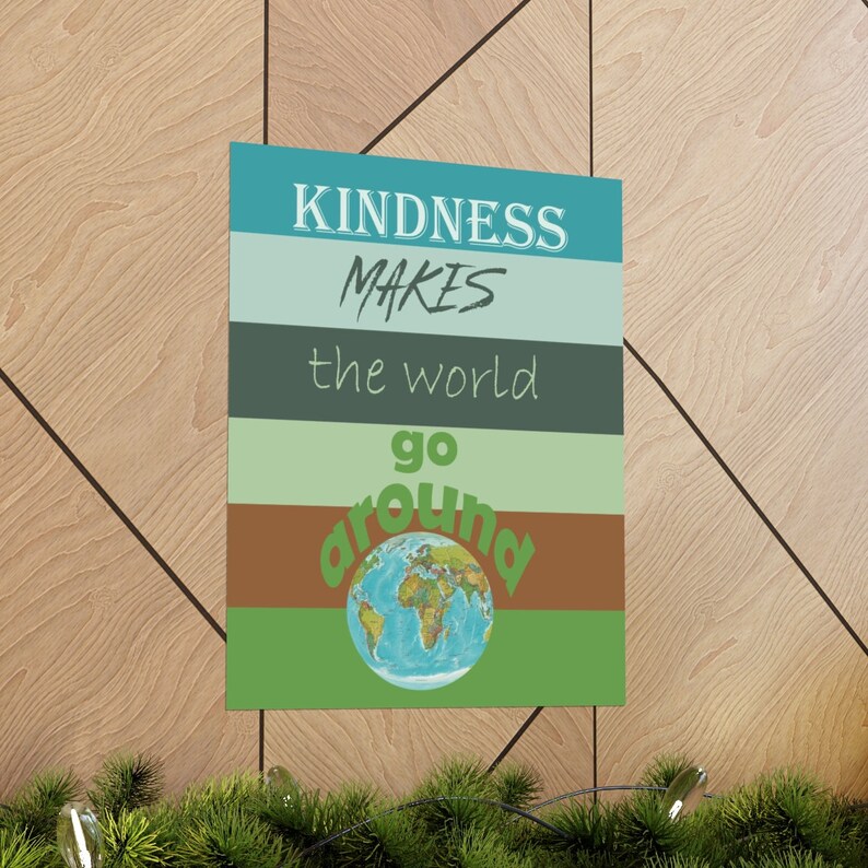 Kindness Premium Matte Posters Classroom Poster Kindness - Etsy