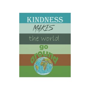 Kindness Premium Matte Posters - Classroom Poster, Kindness Matters ...