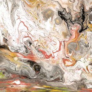 Earth Tone Marble Shower Curtain: Modern Geology Art - Etsy