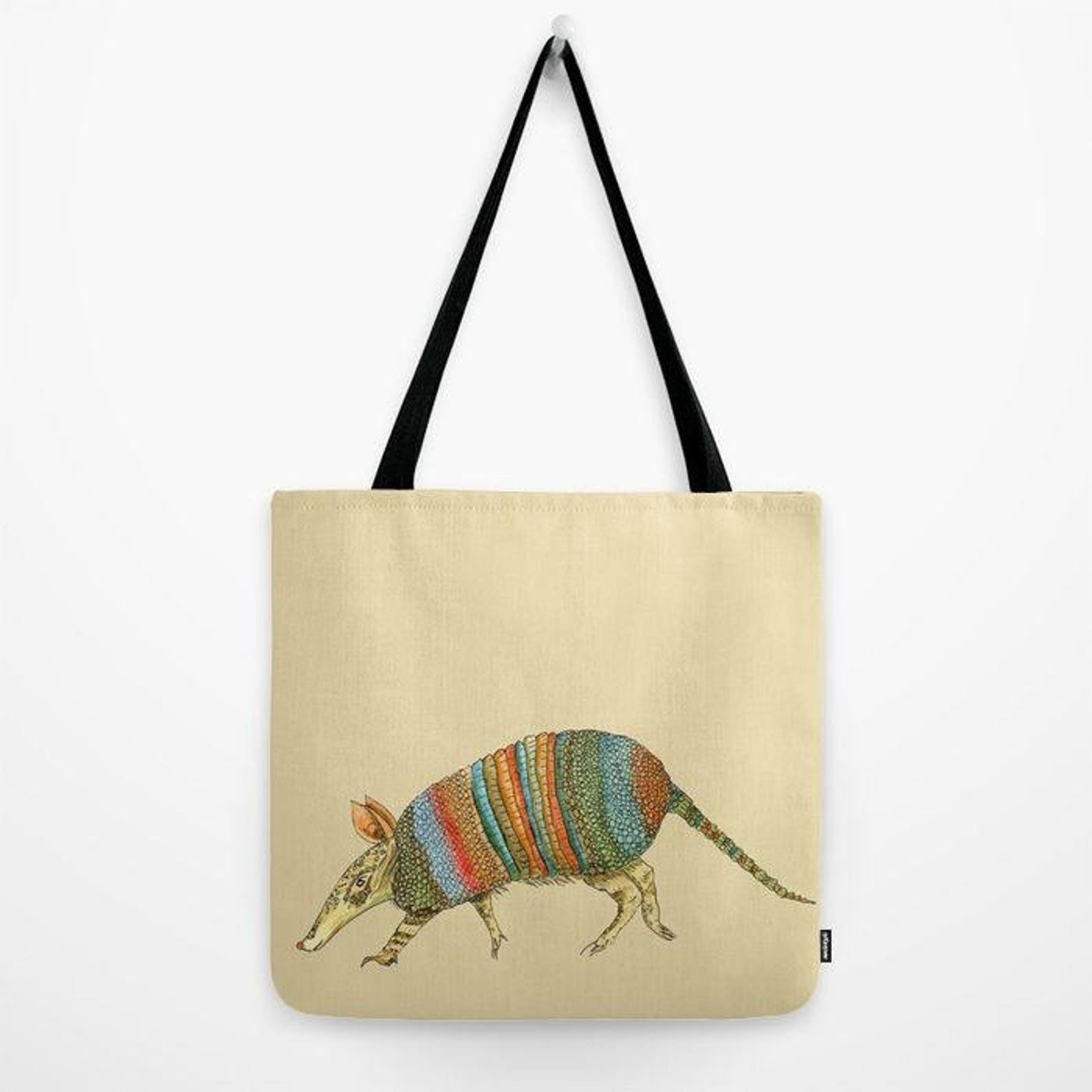 Armadillo Tote Bag South West Design Cute Desert Earth - Etsy