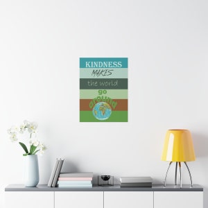 Kindness Premium Matte Posters - Classroom Poster, Kindness Matters ...
