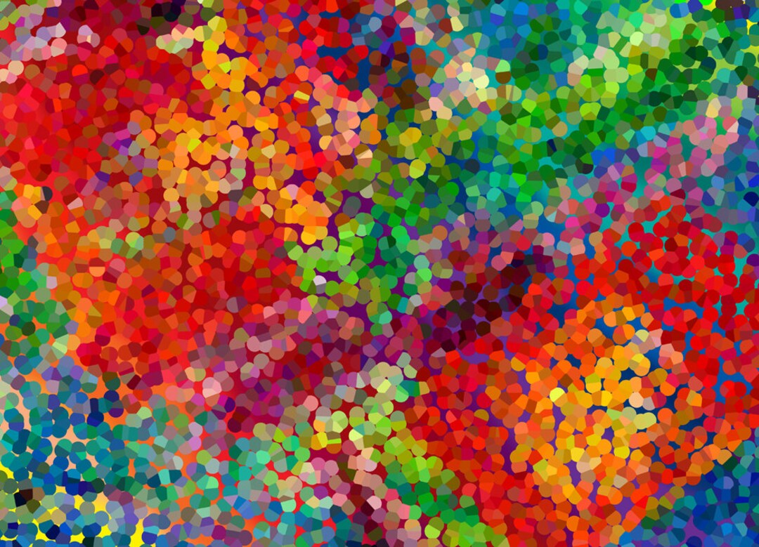 Colorful Throw Blanket - "color Theory" Jewel Tone Blanket Throw ...