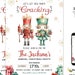 Nutcracker Christmas Party Invite Editable Nutcracker Holiday - Etsy