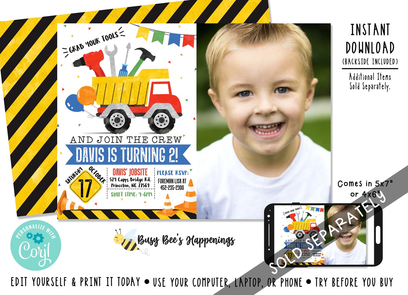 Construction Banner Tools Pennant Banner Construction Tools - Etsy