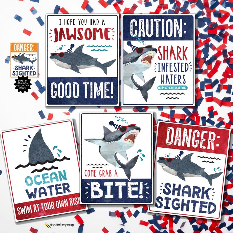 Cardboard Shark - Etsy