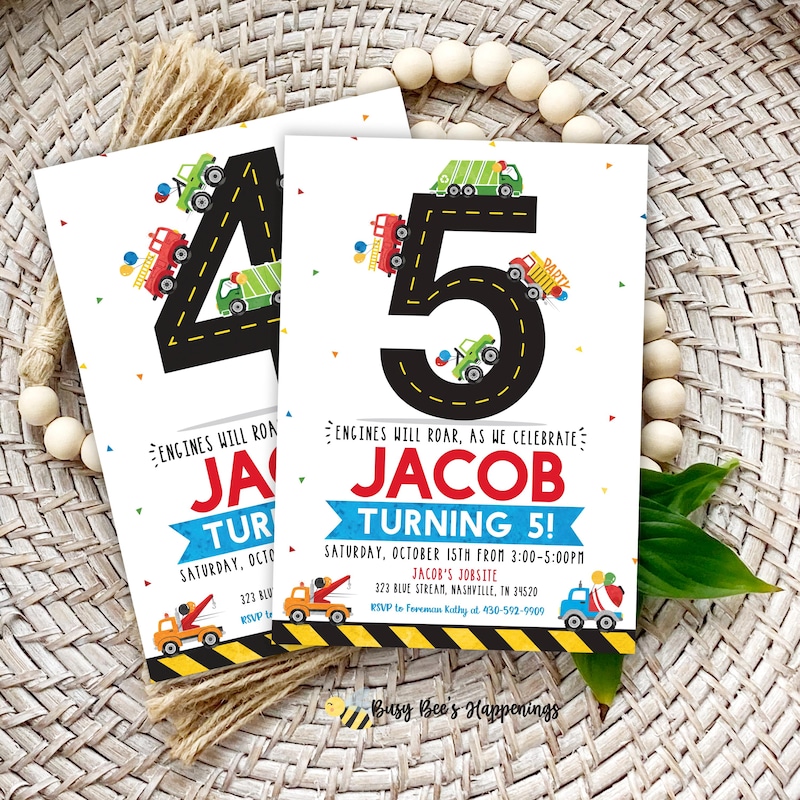 Turning 5 Cars - Etsy