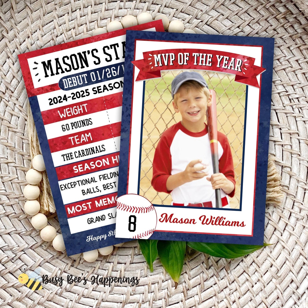 Personalized Baseball Cards, Custom Baseball Trading Cards, MVP Trading ...