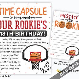 Personalized Rookie of the Year Basketball Cards, Basketball Birthday ...