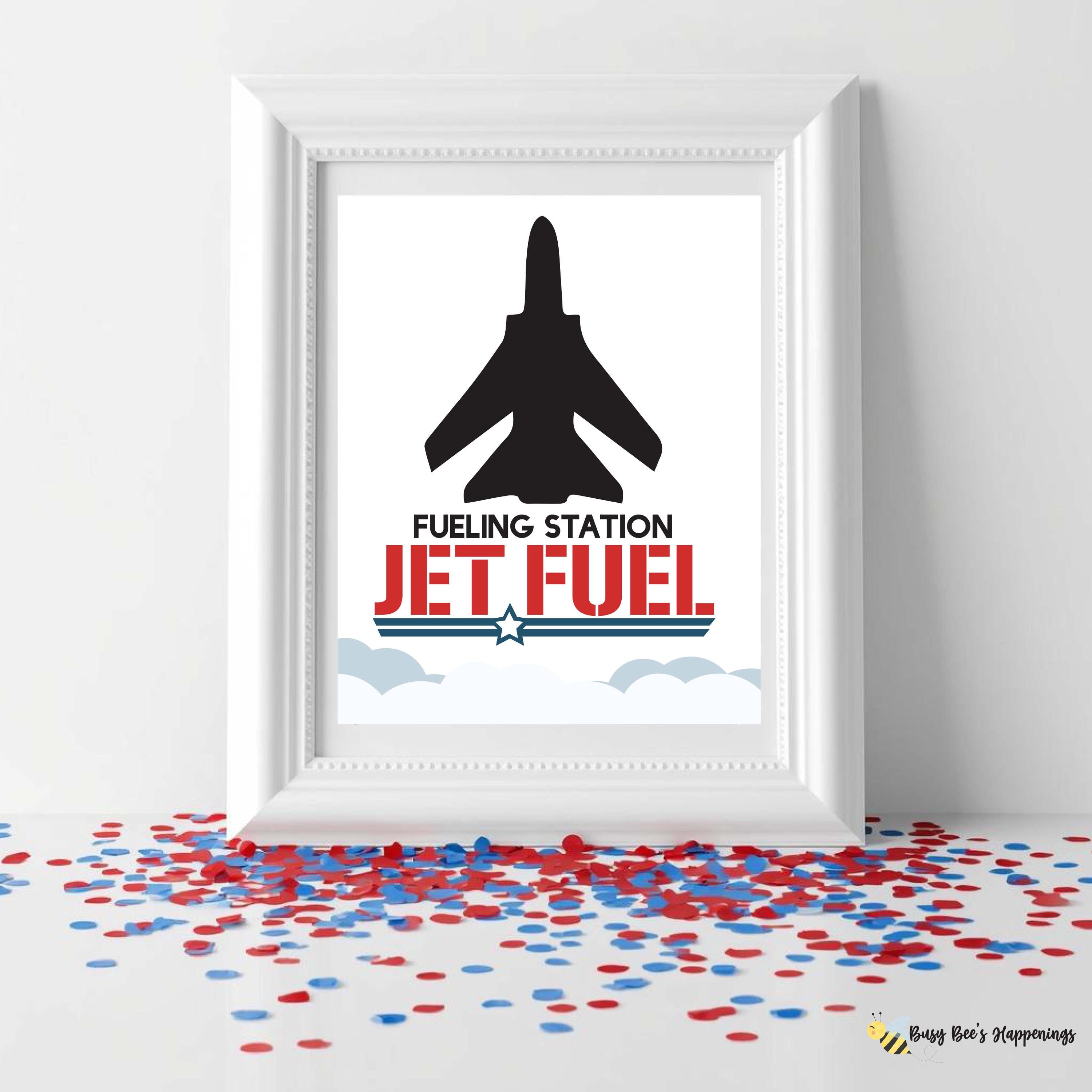 Jet Birthday Party Signs: Pilot Theme Decor (PDF) Top One Birthday ...