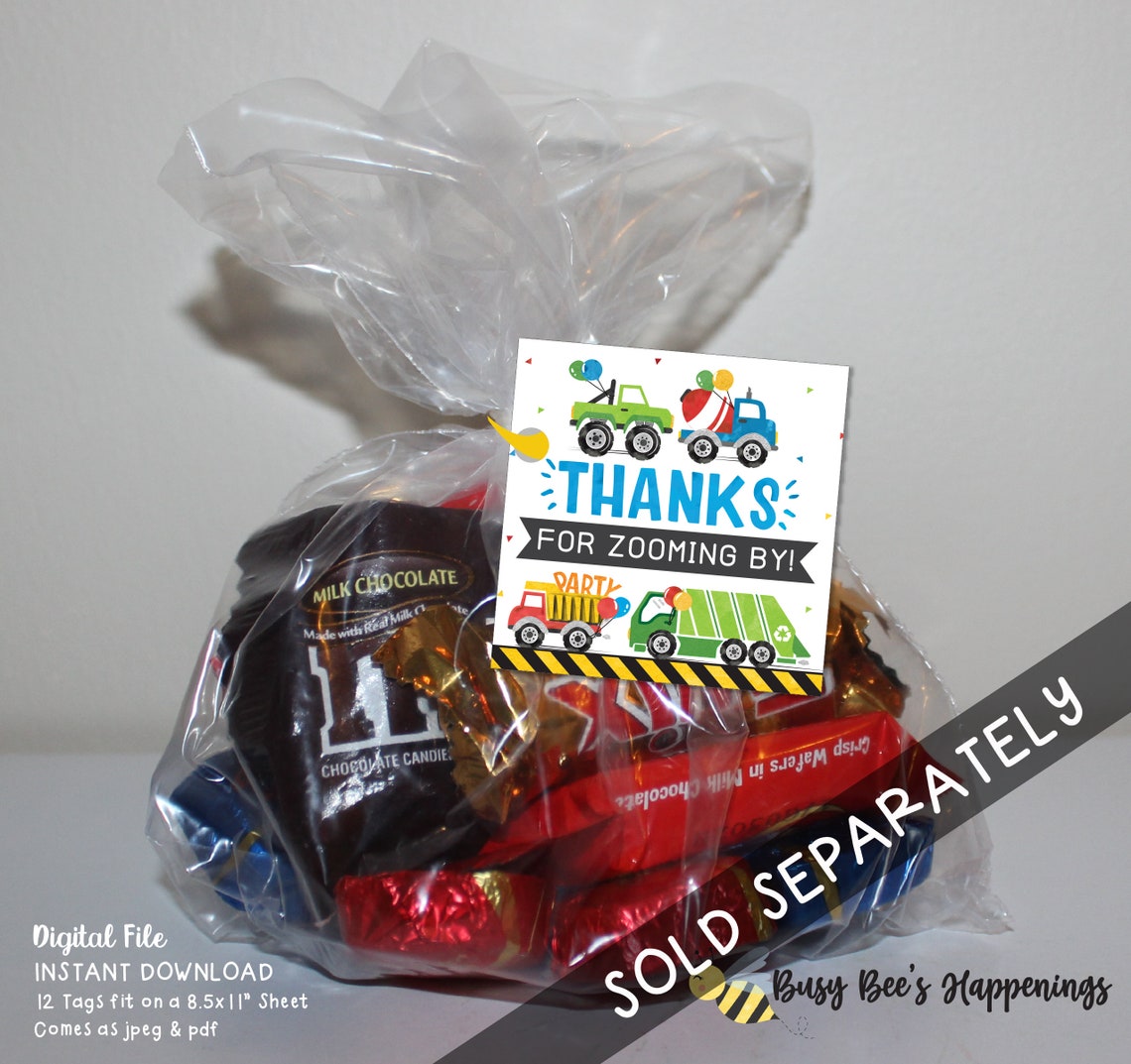 Transportation Birthday Welcome Sign: Editable Truck Banner (digital ...