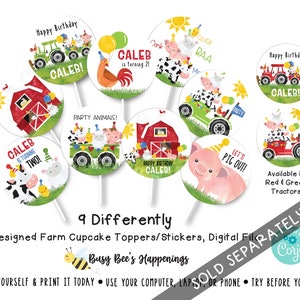 Farm Thank You Note Farm Birthday Thank You Note Farm Template - Etsy