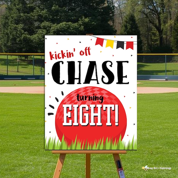 Kickball Sign - Etsy