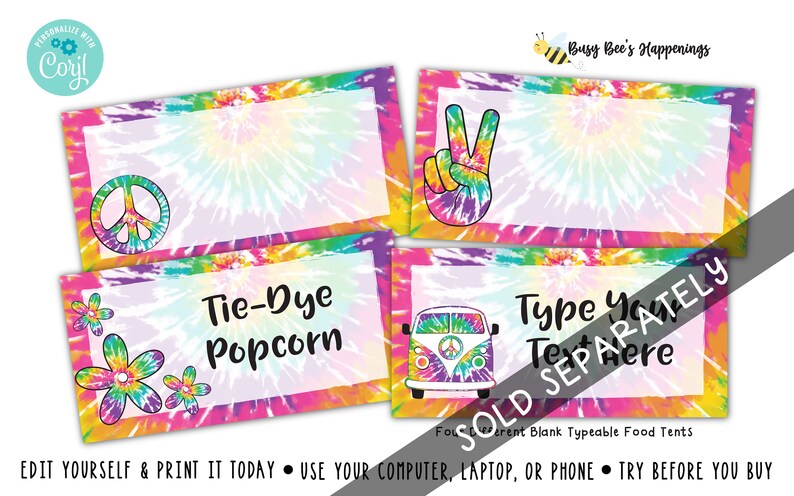 Tie Dye Pennant Banner Tie-dye Happy Birthday Pennant Banner - Etsy