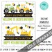 Backhoe Birthday Favor Tags Tractor Birthday Favor Tags Construction ...