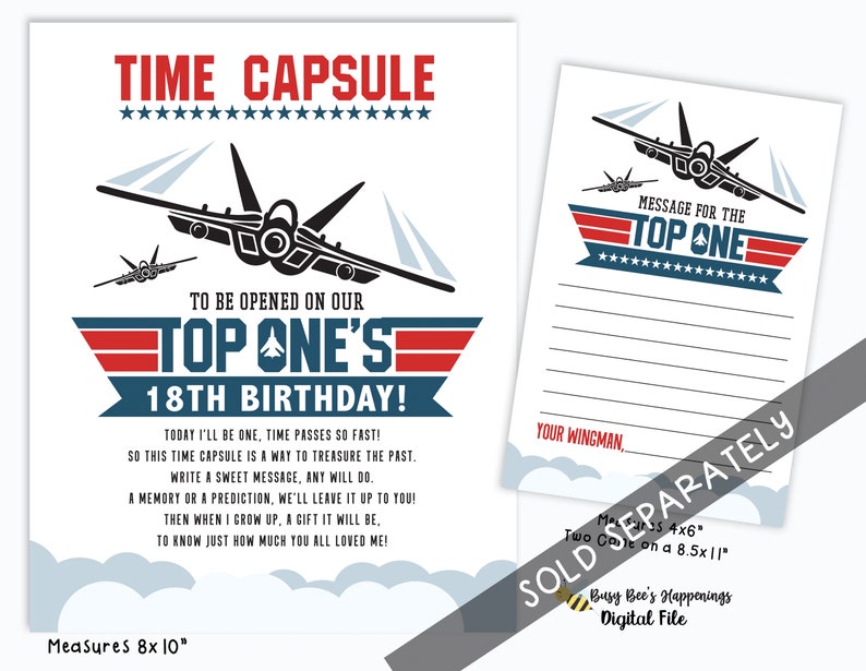 Fighter Jet Birthday Thank You Note: Airplane Pilot Party (printable ...