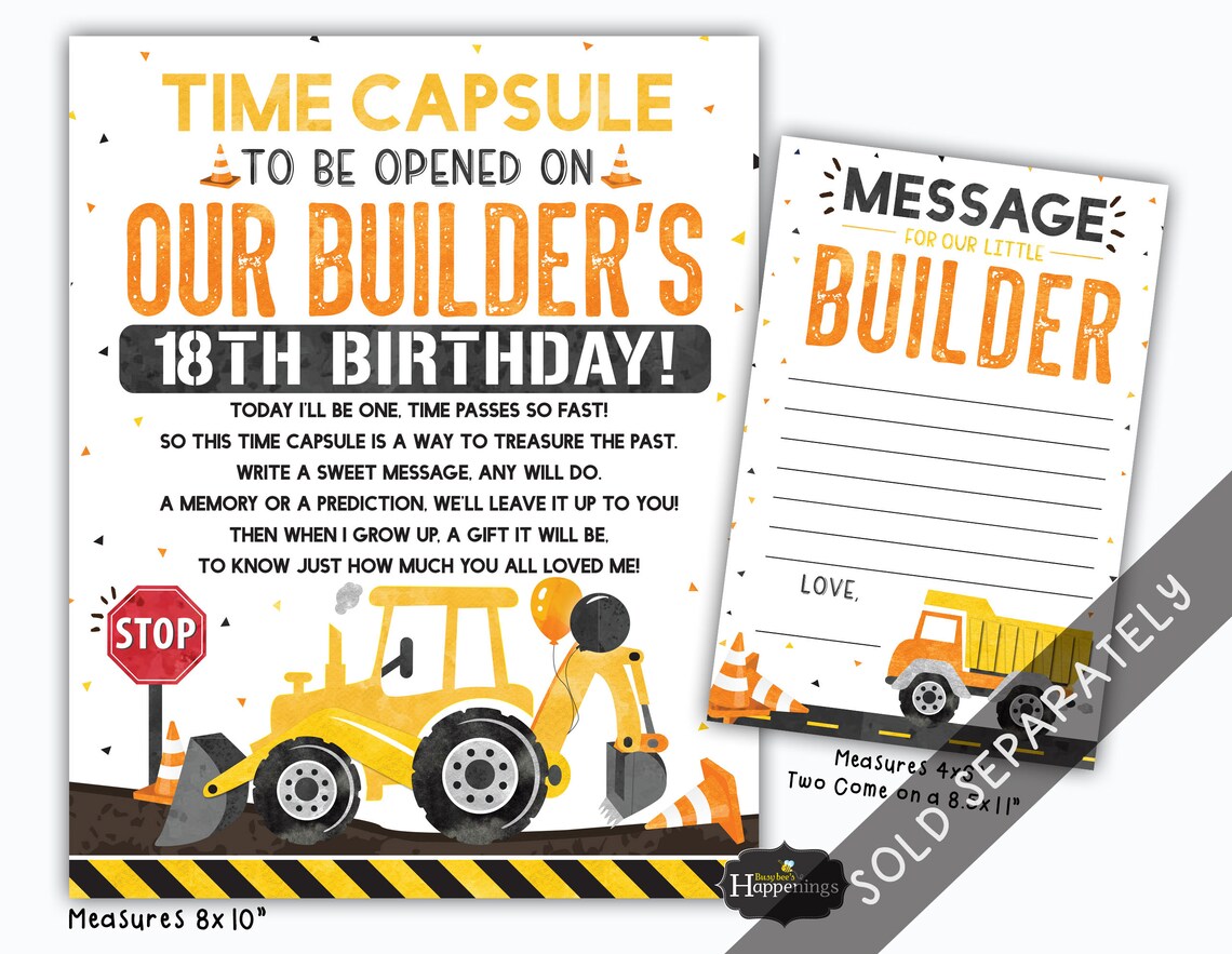 Construction Birthday Invitation Construction Invitation | Etsy