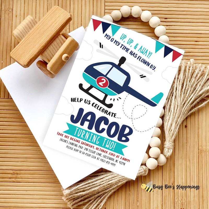 Helicopter Party - Etsy