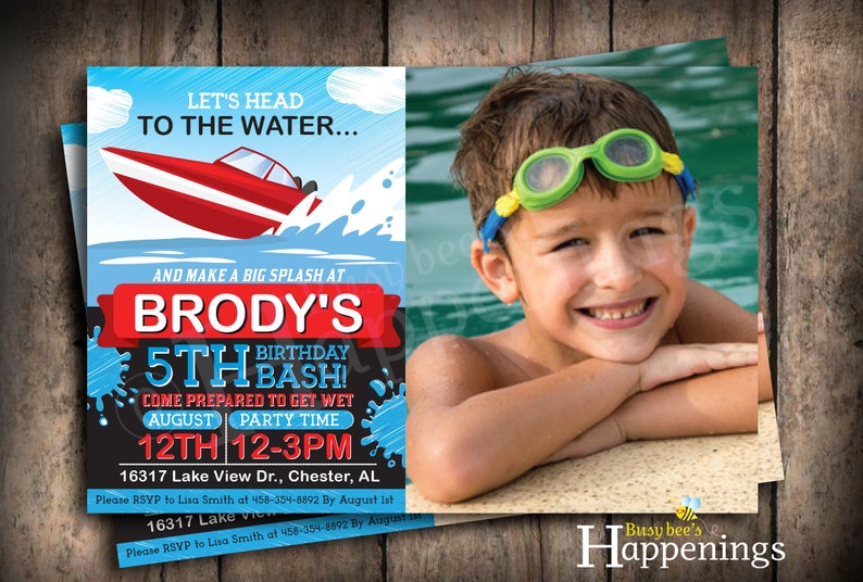 Nautical Birthday Favor Tags Boat Birthday Favor Tags Speed - Etsy