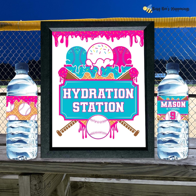 Hydration Station Sign - Etsy