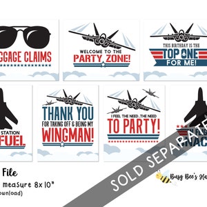 Jet Birthday Pennant Banner Jet Banner Jet Party Flying Birthday Banner ...