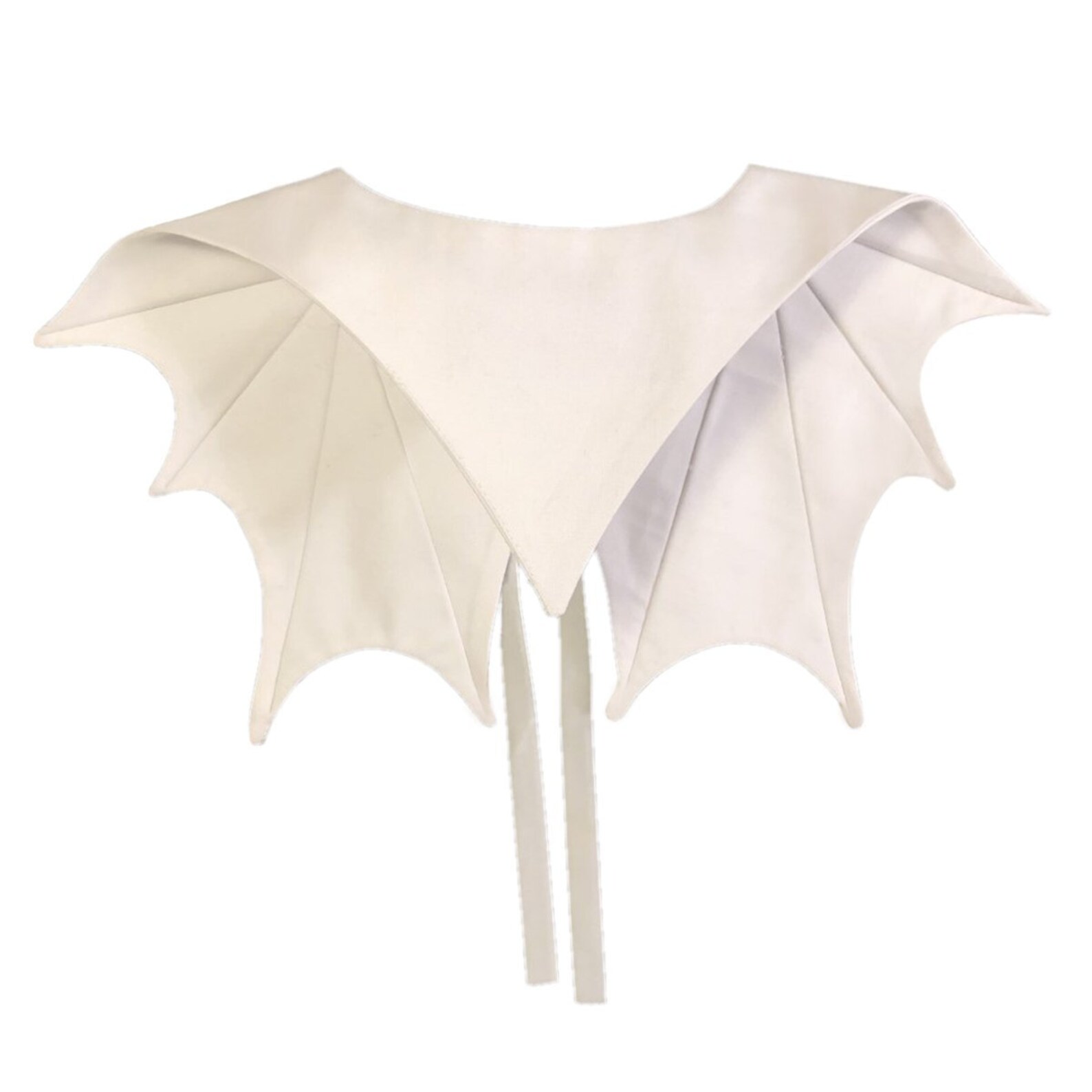 White Bat Collar | Etsy