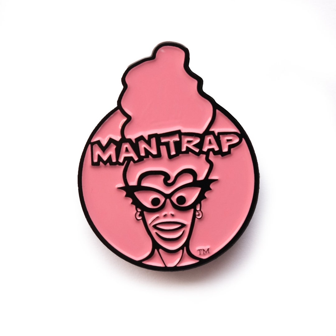 Lady Logo Pin - Etsy