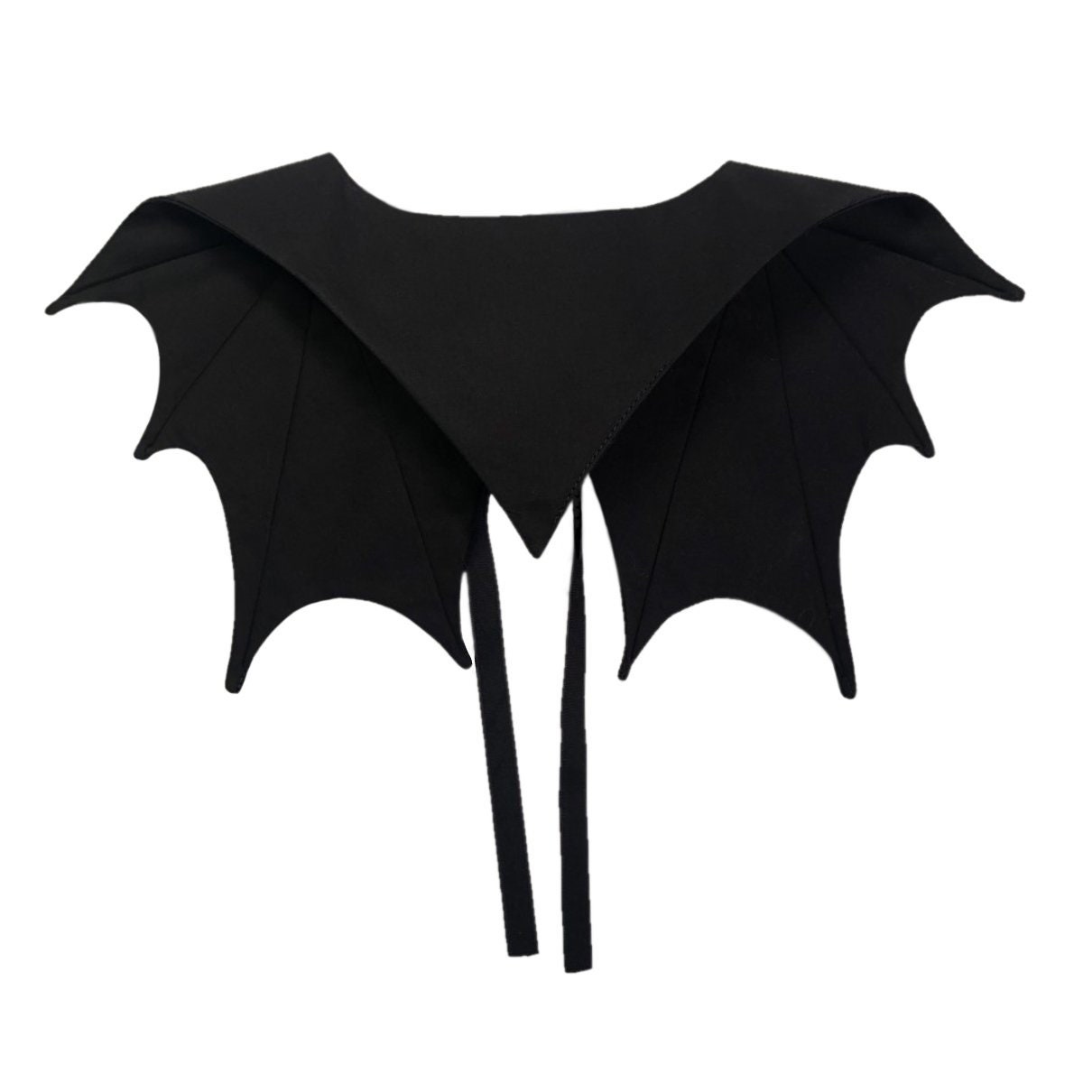Black Bat Collar - Etsy