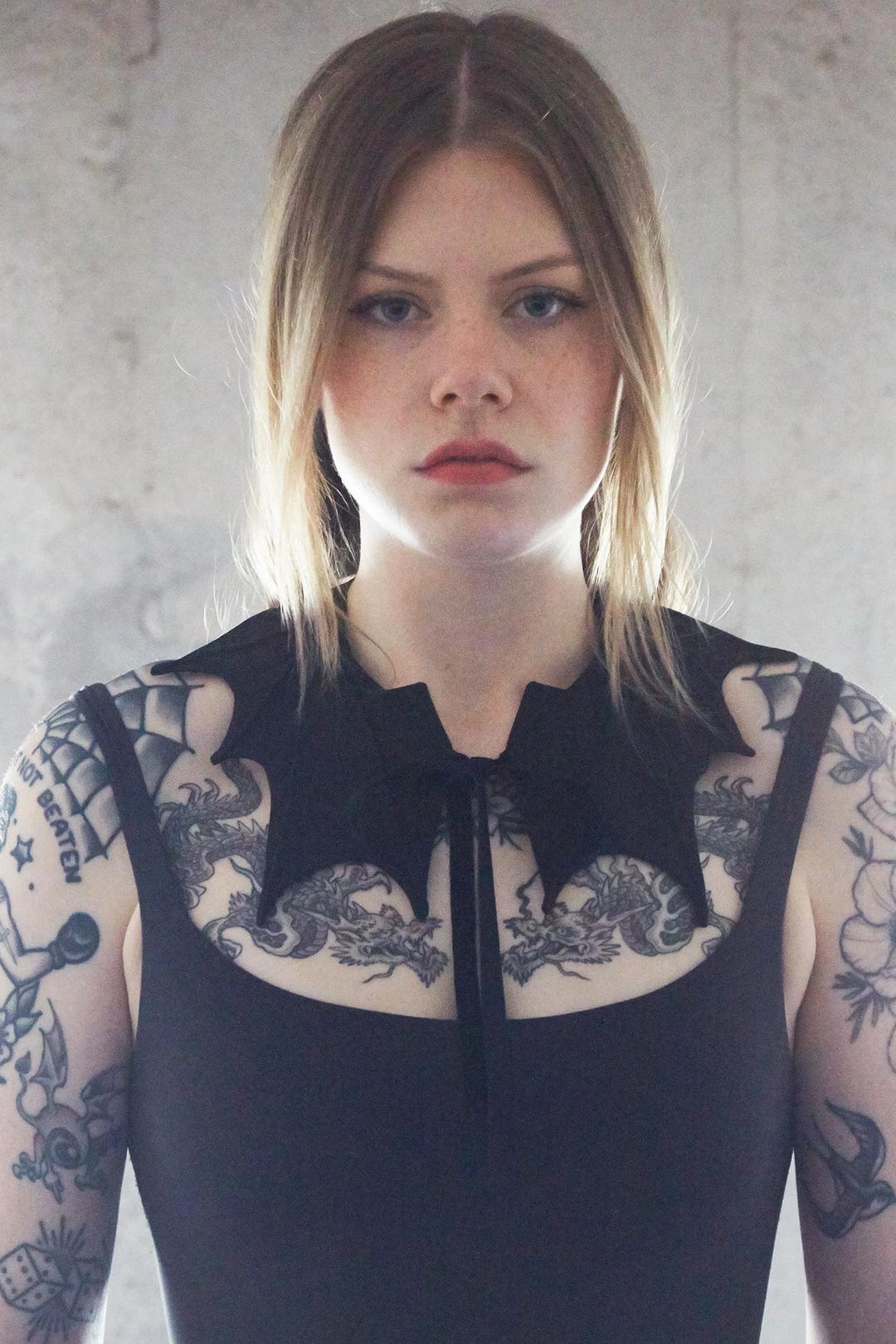 Black Bat Collar - Etsy