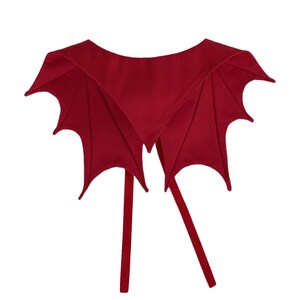 Red Bat Collar - Etsy