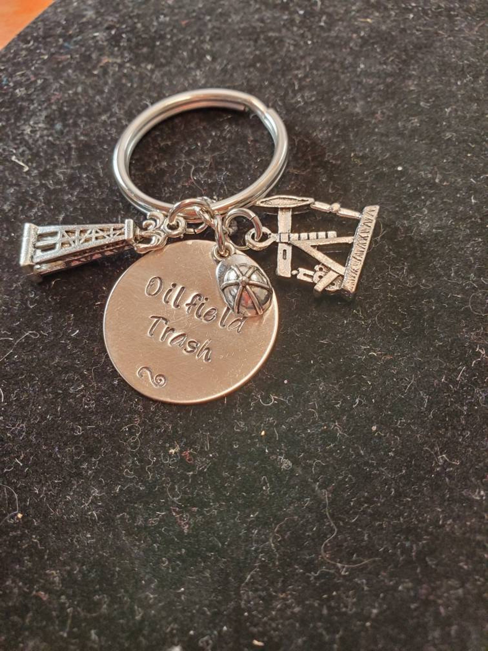 Oilfield Trash Key Chain, Oilfield Key Chain, Oilfield Accessory ...