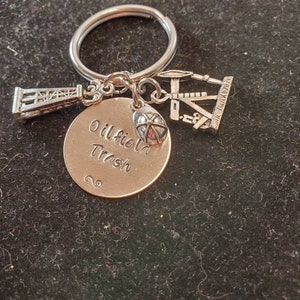 Oilfield Trash Key Chain, Oilfield Key Chain, Oilfield Accessory ...