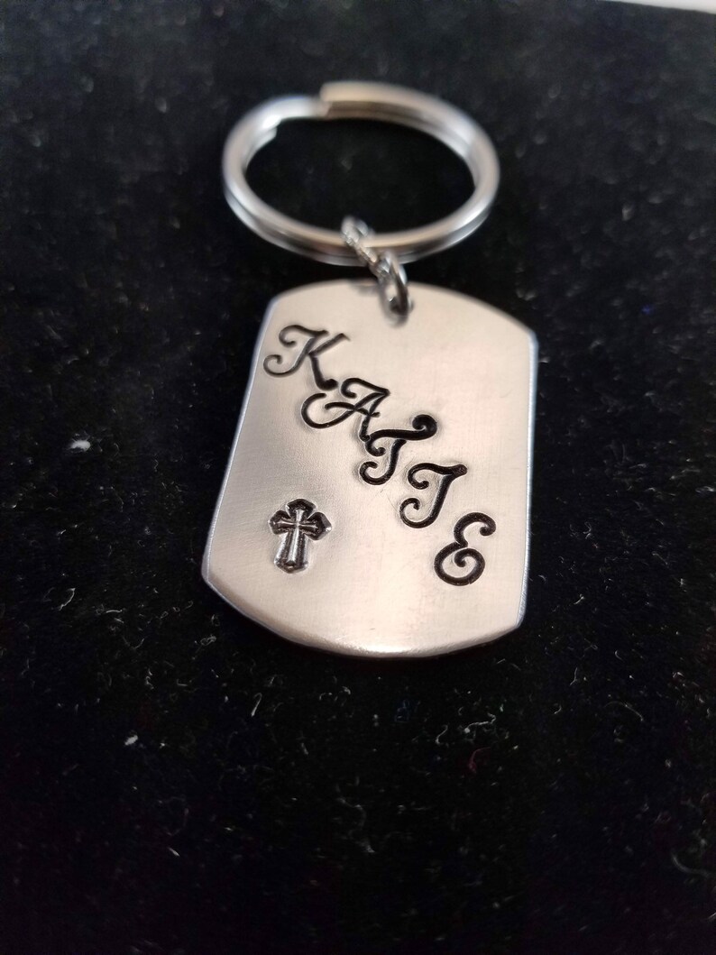 Personalized Name Key Chain Christian Gift Christian - Etsy