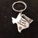 Texas Oilfield Key Chain, Tough Texas Oilman, Oil Derrick Key Chain ...