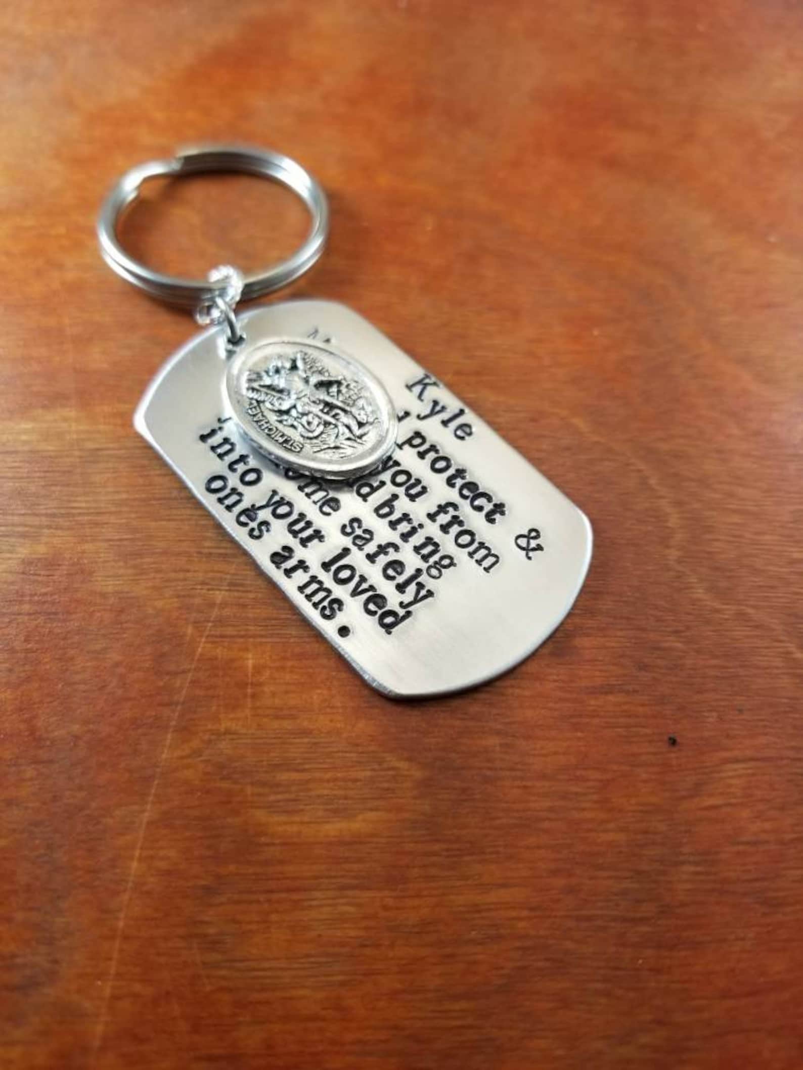 Police Officer prayer Key Chain State Trooper gift LEO Thin | Etsy