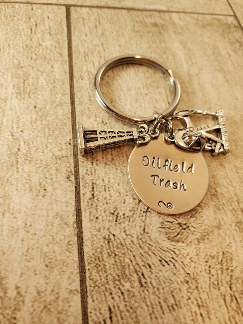Oilfield Trash Key Chain, Oilfield Key Chain, Oilfield Accessory ...