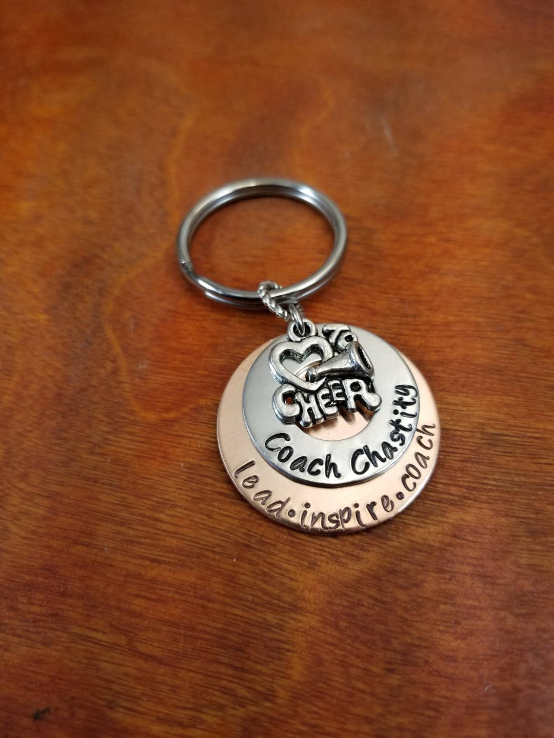 Cheer Coach Key Chain, Coach Gift, Cheer Gift, Cheer Leading Coach ...