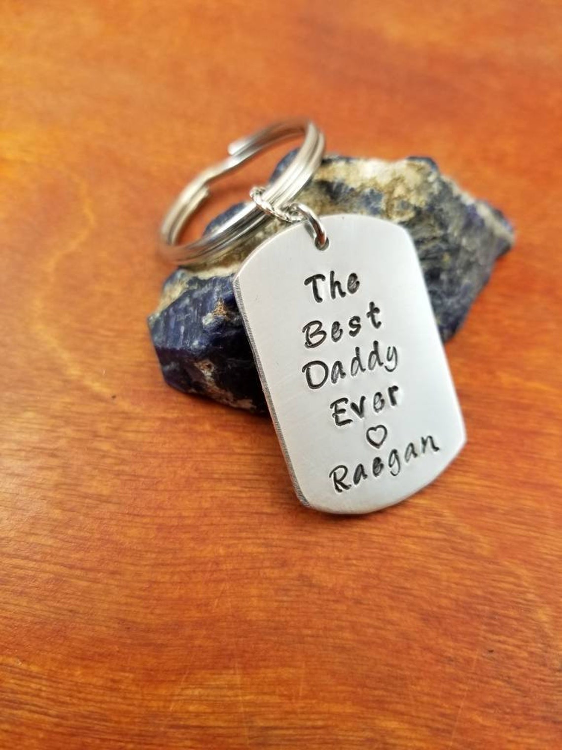 Best daddy key chain Father's Day gift The Best Daddy | Etsy