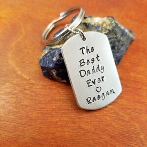 Best Daddy Key Chain, Father's Day Gift, the Best Daddy Ever, Gift for ...