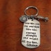Fireman Keep Him Safe Key Chain Keep Him Safe Day and Night - Etsy