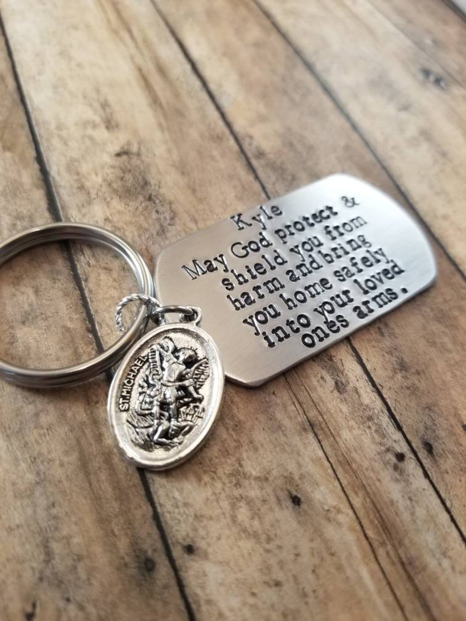 Police Officer prayer Key Chain State Trooper gift LEO Thin | Etsy