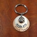 Volleyball Player Key Chain, Volleyball Team Gift, Hand Stamped ...