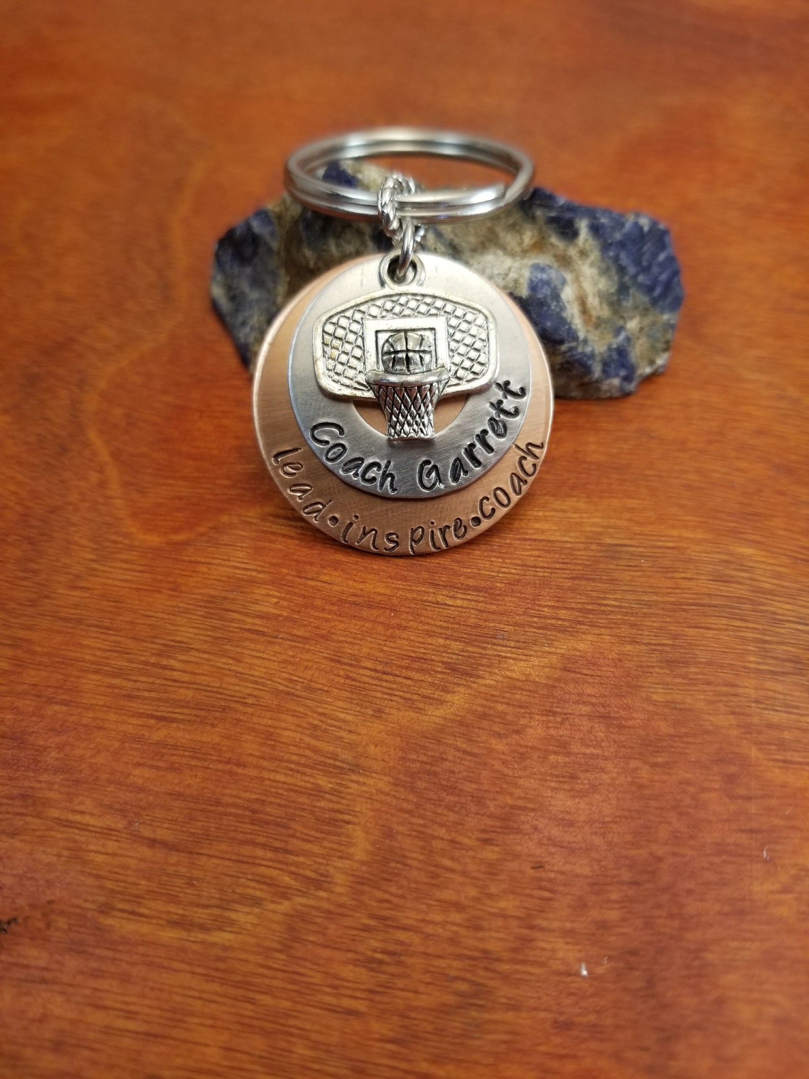 Basketball Coach Key Chain, Lead Inspire Coach, Coach's Gift, Coach's ...