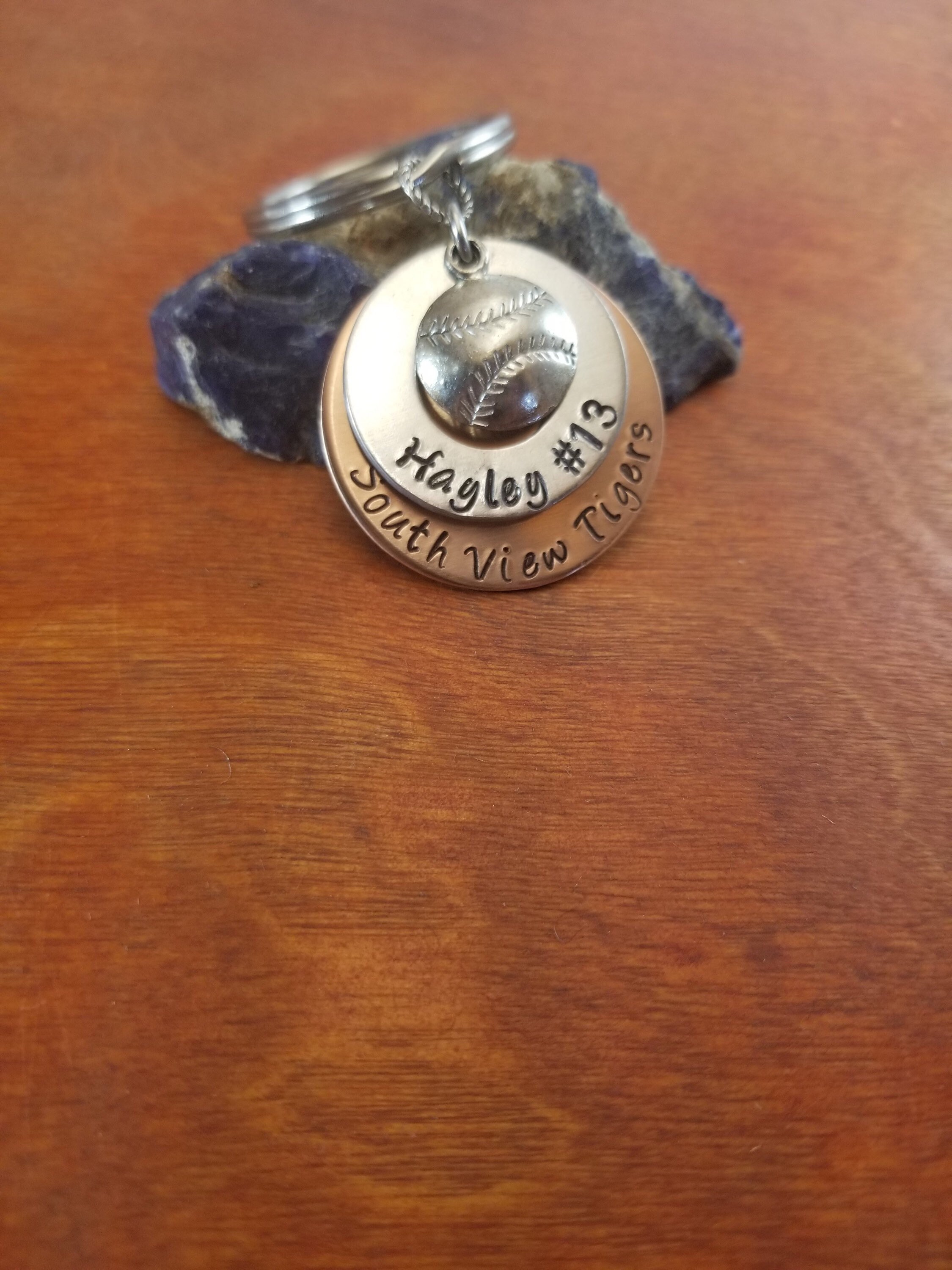 Softball Player Key Chain, Sports Gift, Softball Team, Team Pride ...