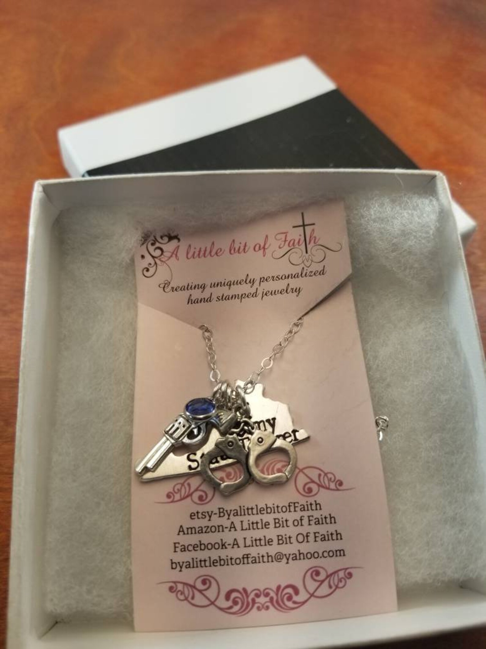 Virginia State Trooper Wife Necklace Law Enforcement VSP - Etsy